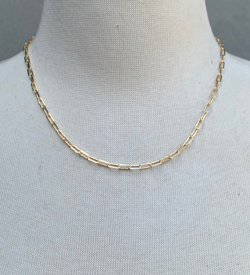 Small Link Necklace – JacqMaria Jewelry