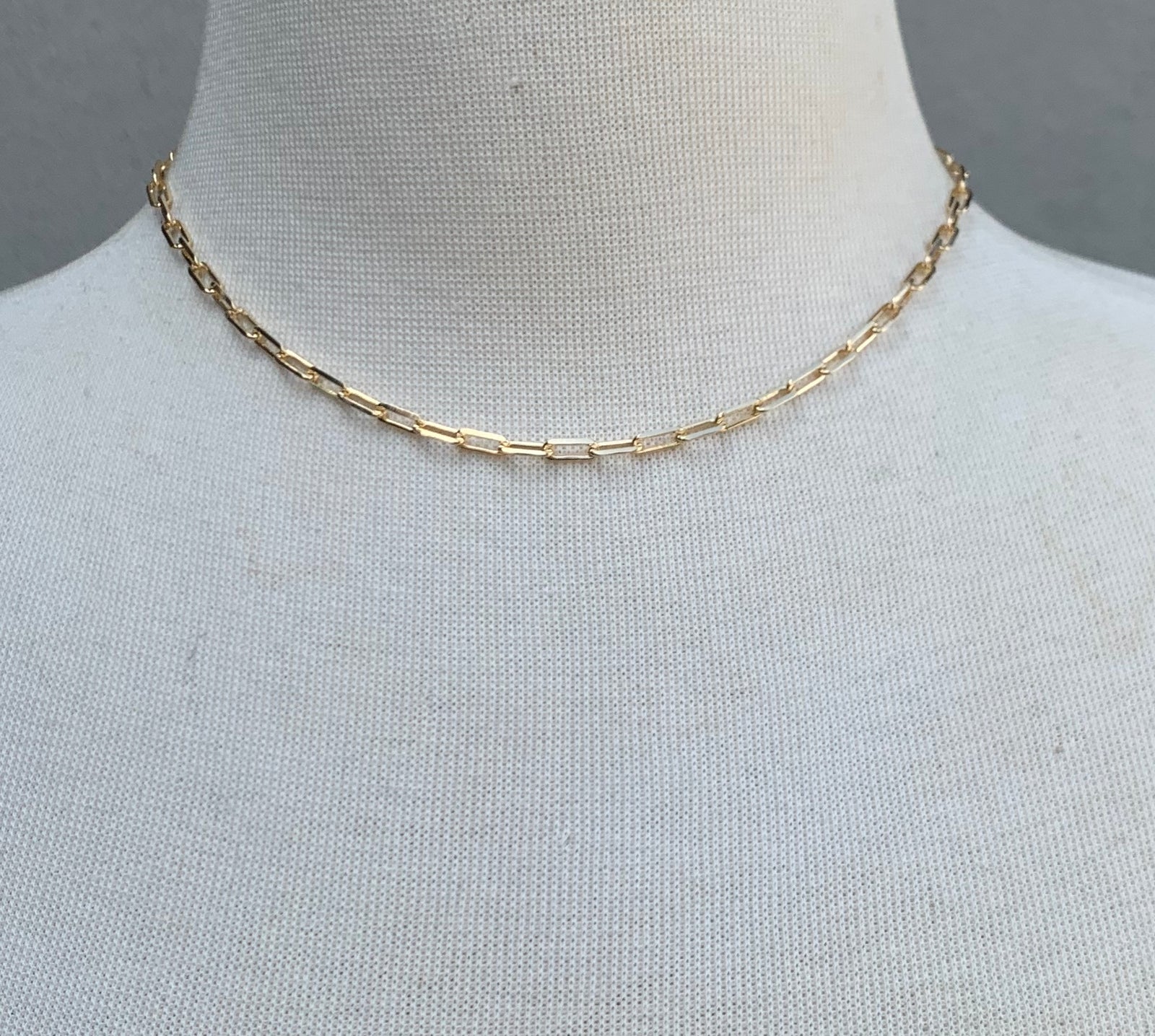 Small Link Necklace – JacqMaria Jewelry