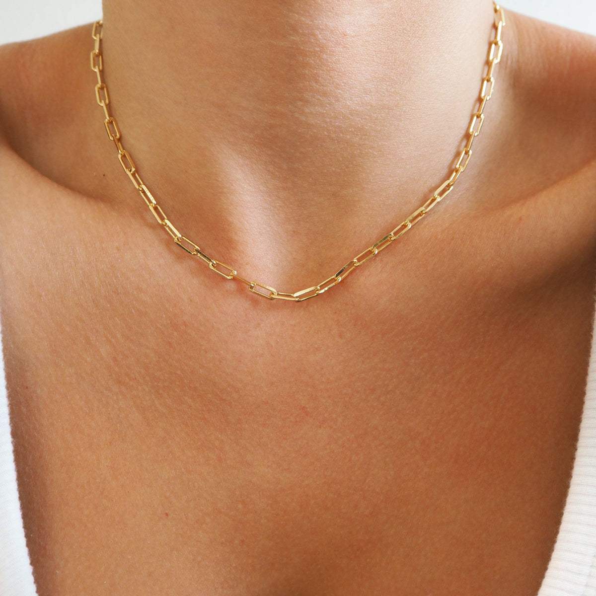 Small Link Necklace – JacqMaria Jewelry