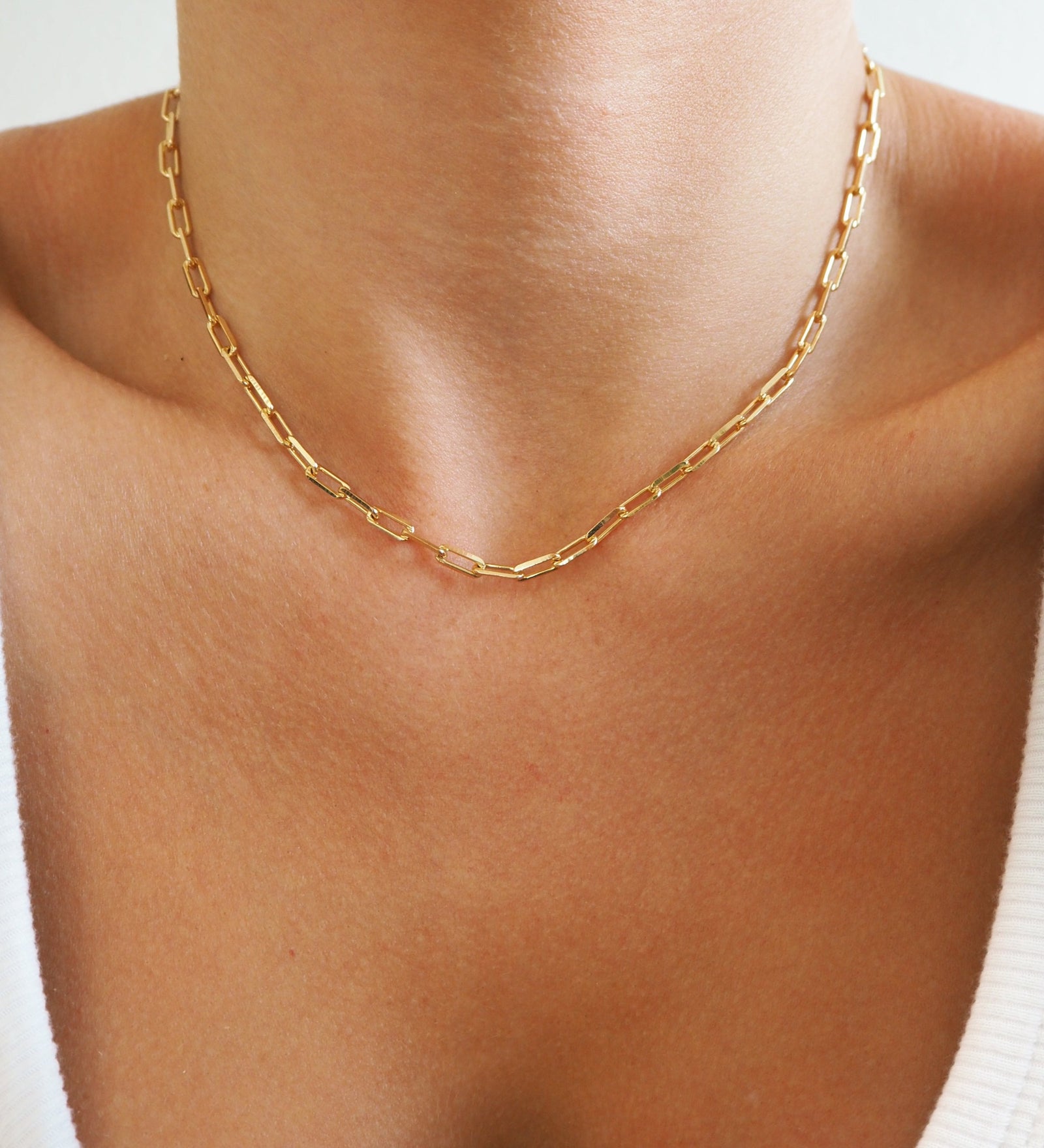 Small Link Necklace – JacqMaria Jewelry